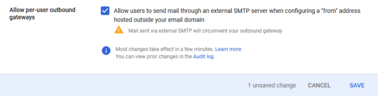 Solving Gmail SMTP "Functionality not enabled" error